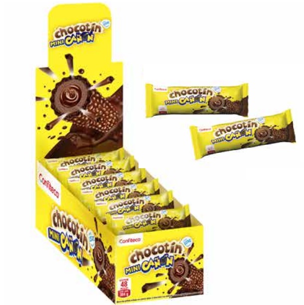 CHOCOTIN CAÑON MINI X 48 | CONFITERÍA MINERVA
