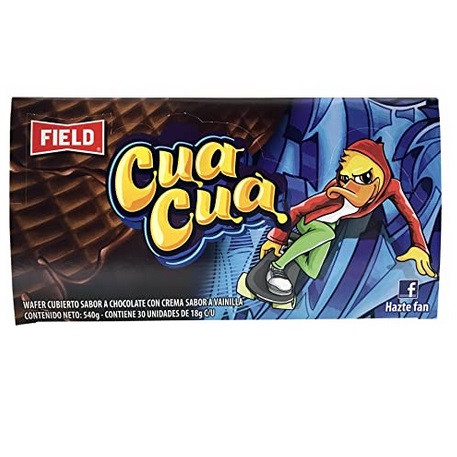 GALLETAS CUACUA 18GR CAJA X 30 | CONFITERÍA MINERVA