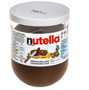 CHOCOLATE NUTELLA 200GR | CONFITERÍA MINERVA