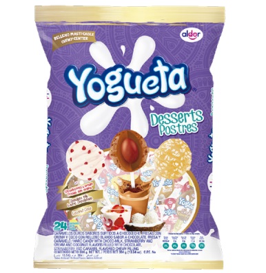 CHUPETE YOGUETA DESSERTS X 24 | CONFITERÍA MINERVA