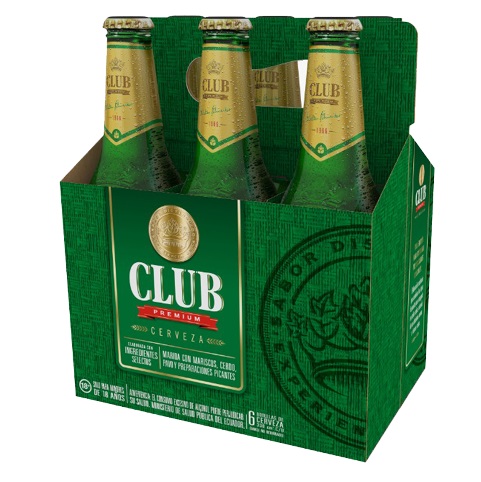 CERVEZA CLUB 330CC X 6 | CONFITERÍA MINERVA
