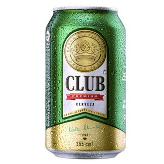CERVEZA CLUB LATA 355CC | CONFITERÍA MINERVA